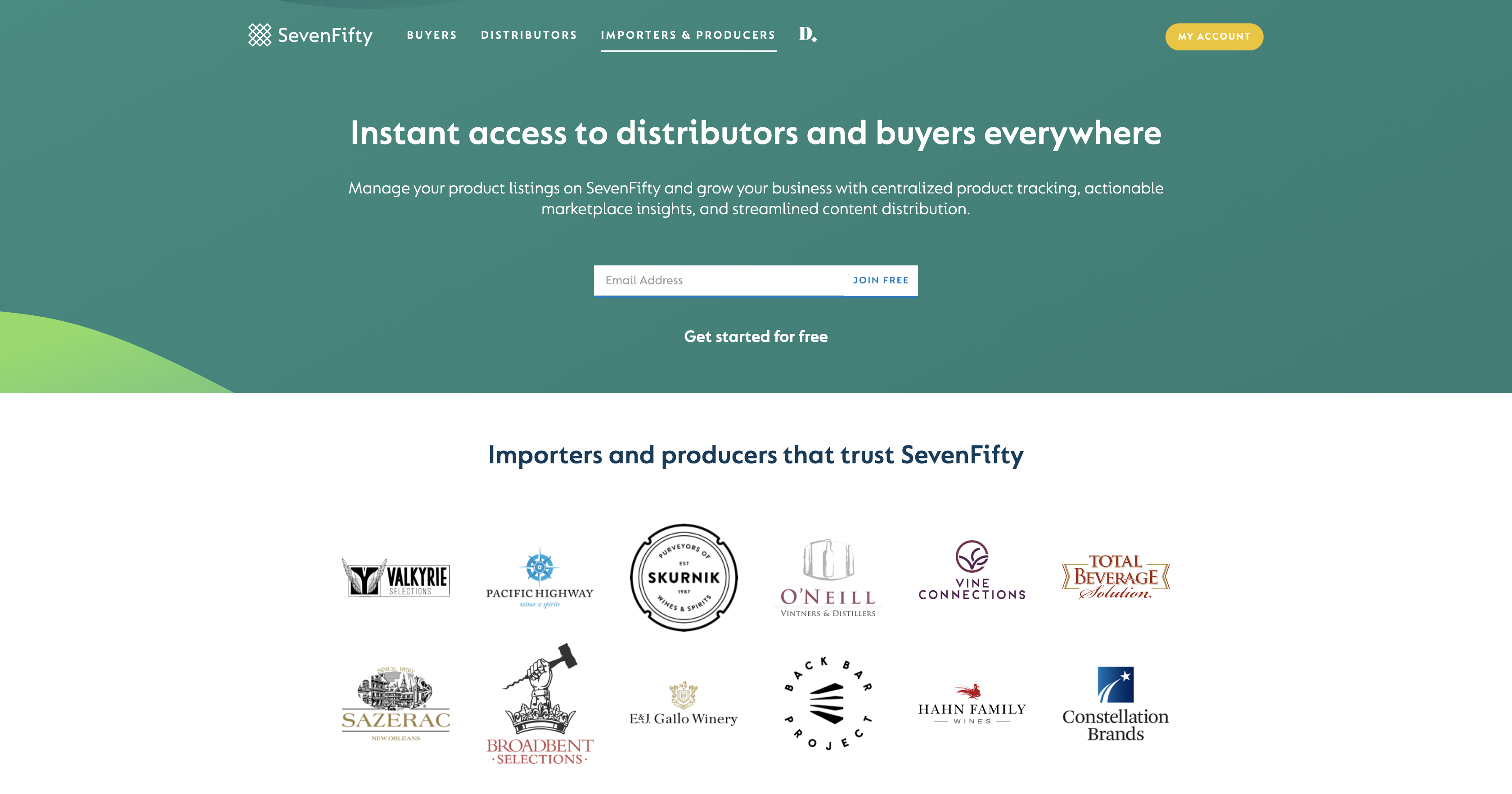 SevenFifty for Importers & Producers | go.sevenfifty.com